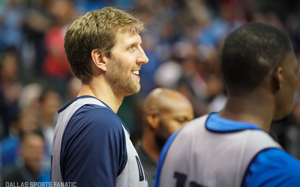 Dirk Nowitzki Interview at Mavs Media Day - Dallas Sports Fanatic