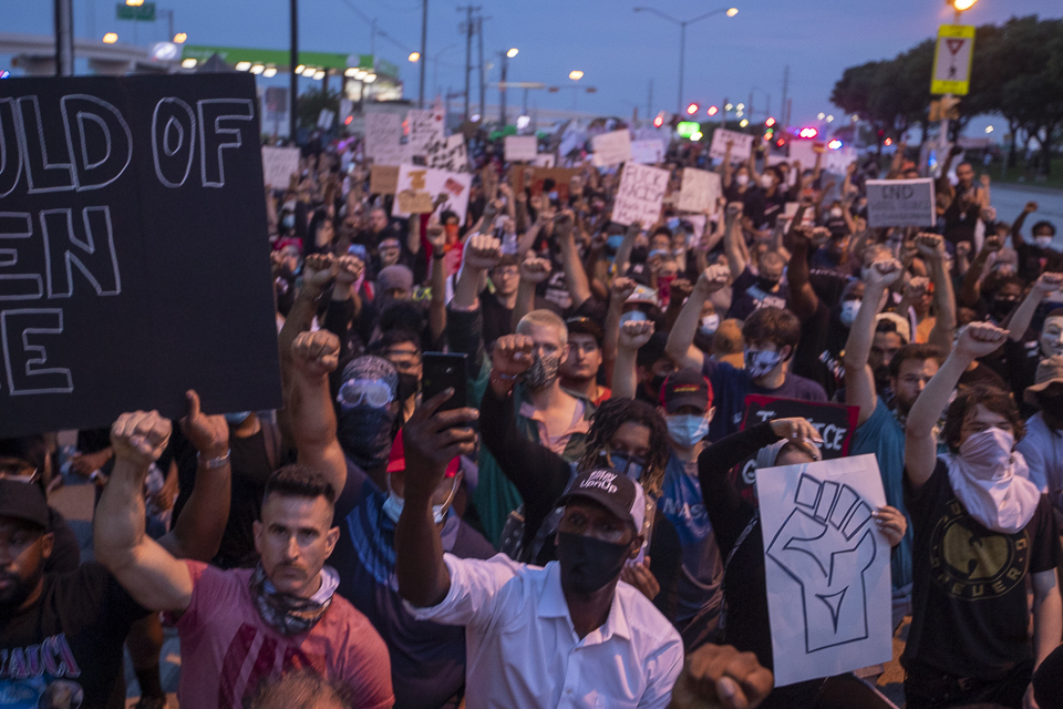 PHOTOS: Protests around DFW - Dallas Sports Fanatic