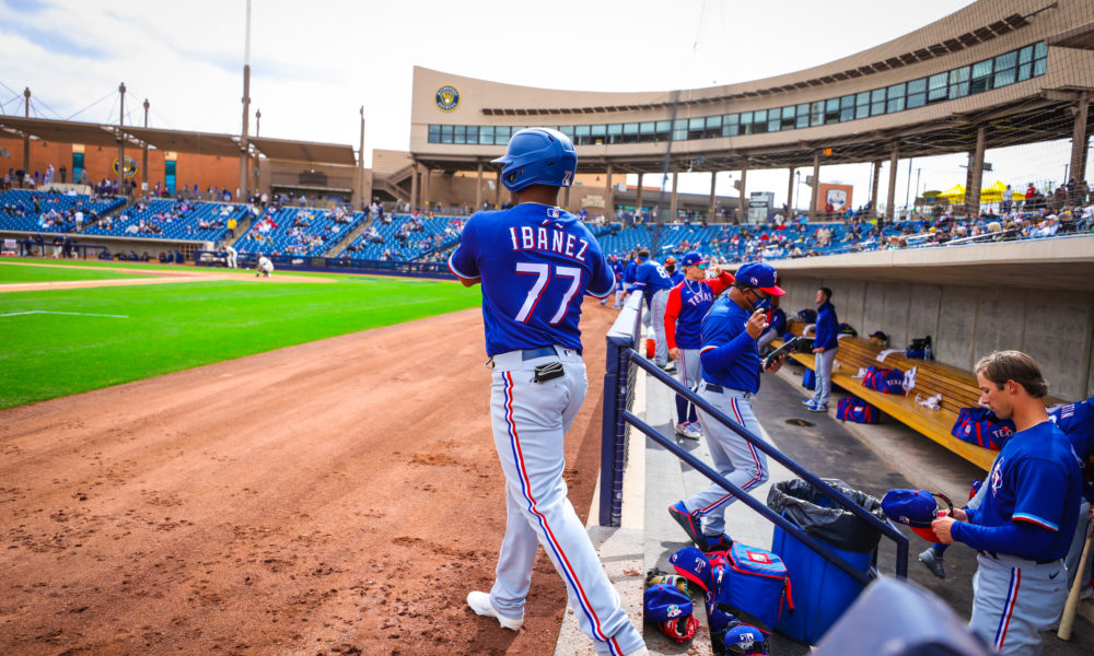 Rangers are getting a look at Curtis Terry, but who plays second base ...