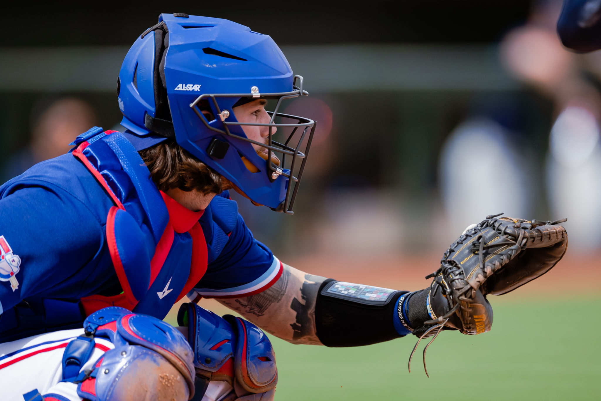 How Jonah Heim is flourishing in his role as the primary catcher for ...