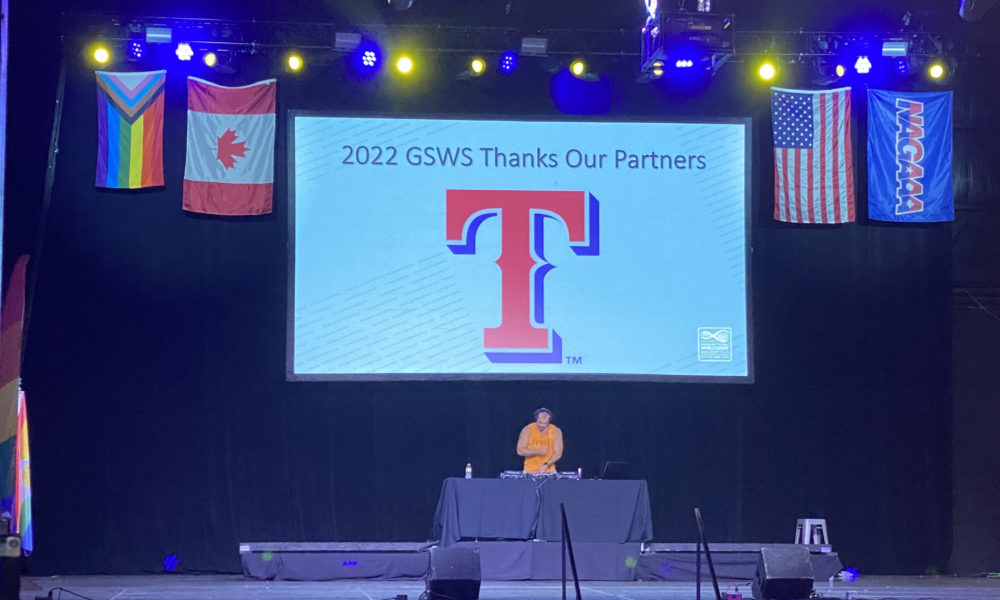 The Texas Rangers Show Support for the 2022 Gay Softball World Series ...